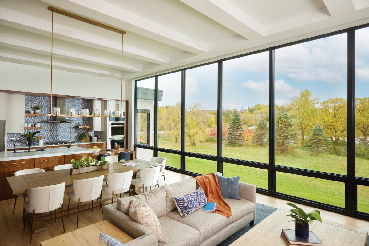 A Smarter Way to Install a Monumental Window Wall System | Builder Magazine