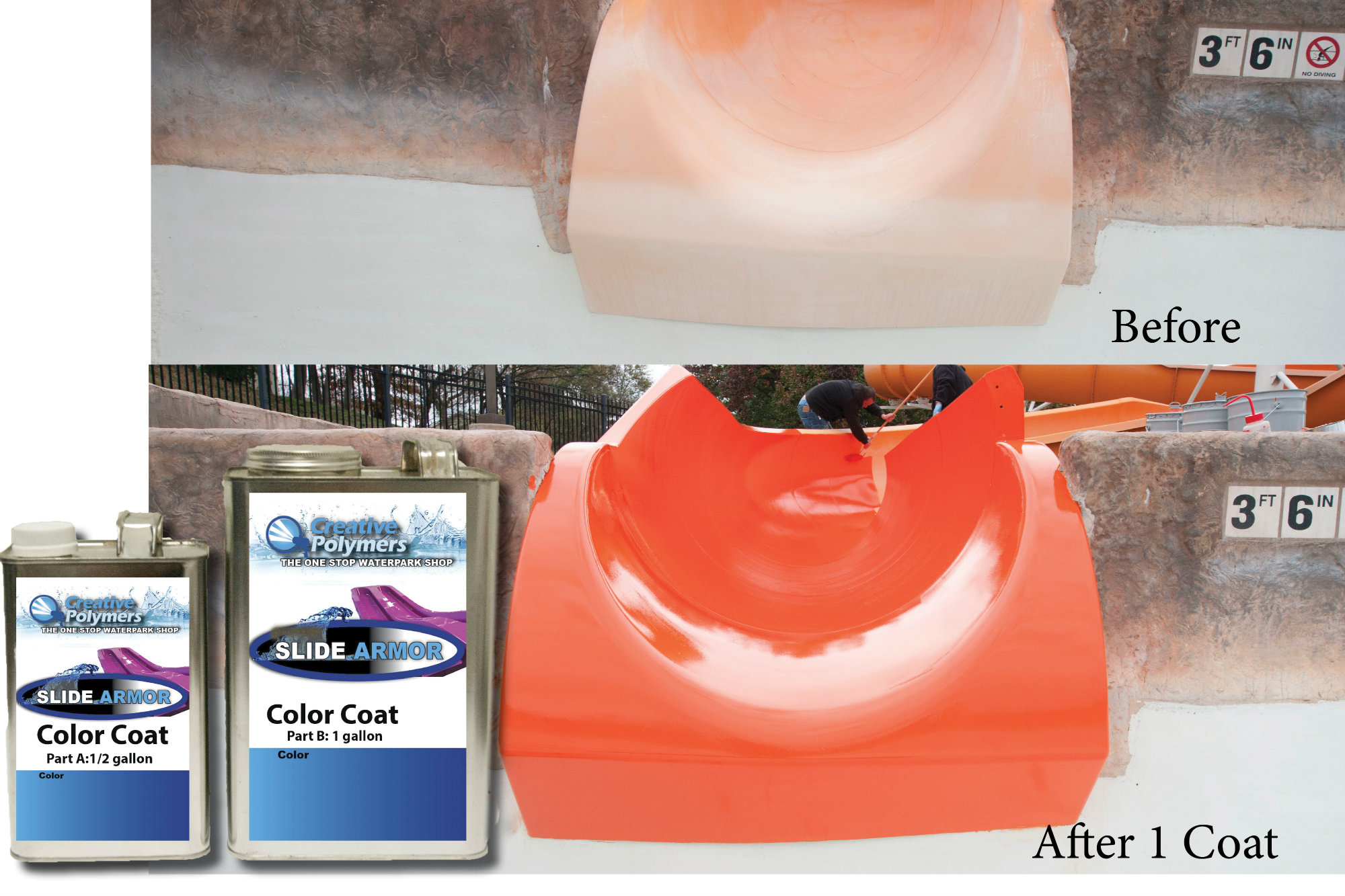 Creative Polymers Offers Slide Armor| Aquatics International Magazine