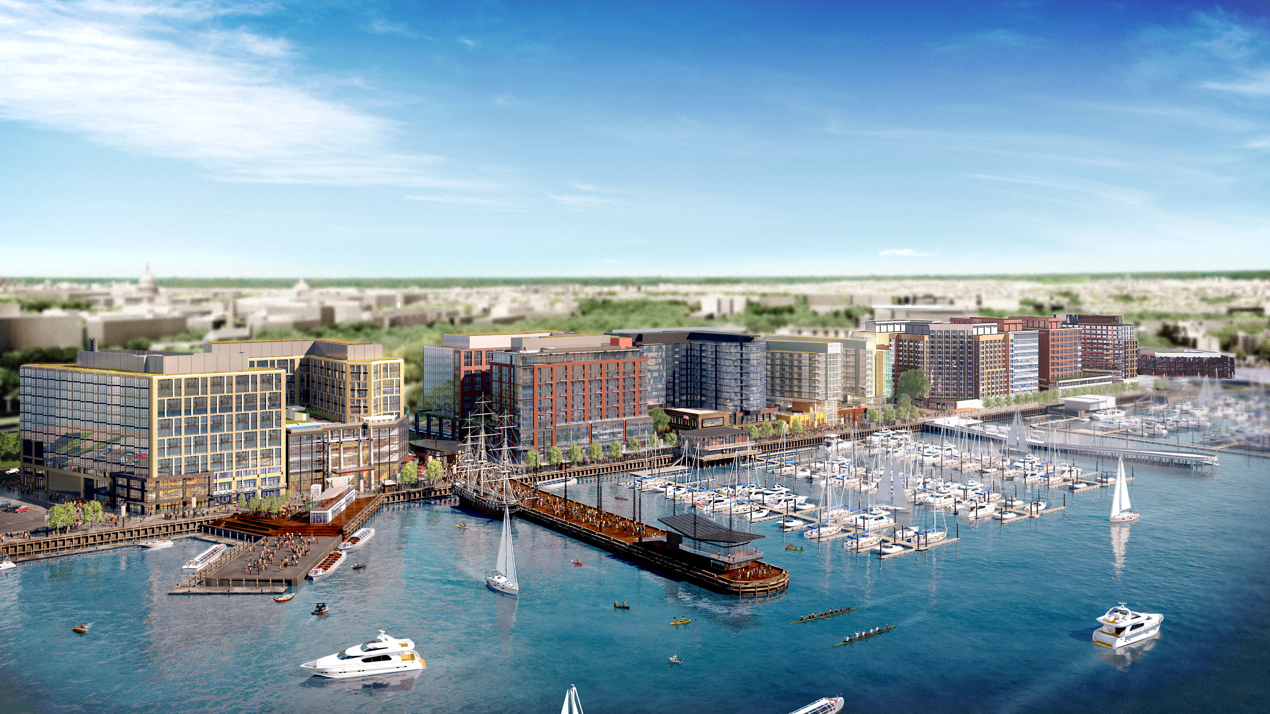 The Wharf: Southwest Waterfront | Architect Magazine | Perkins Eastman ...