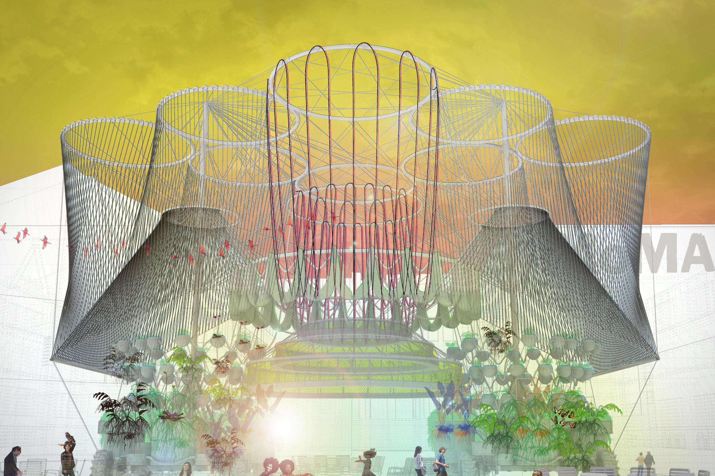 Andrés Jaque’s Proposed MoMA PS1 Installation Uses Water to Surround ...