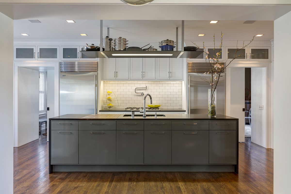 Project Gallery: Missouri Kitchen Includes Unique Pot Rack with ...