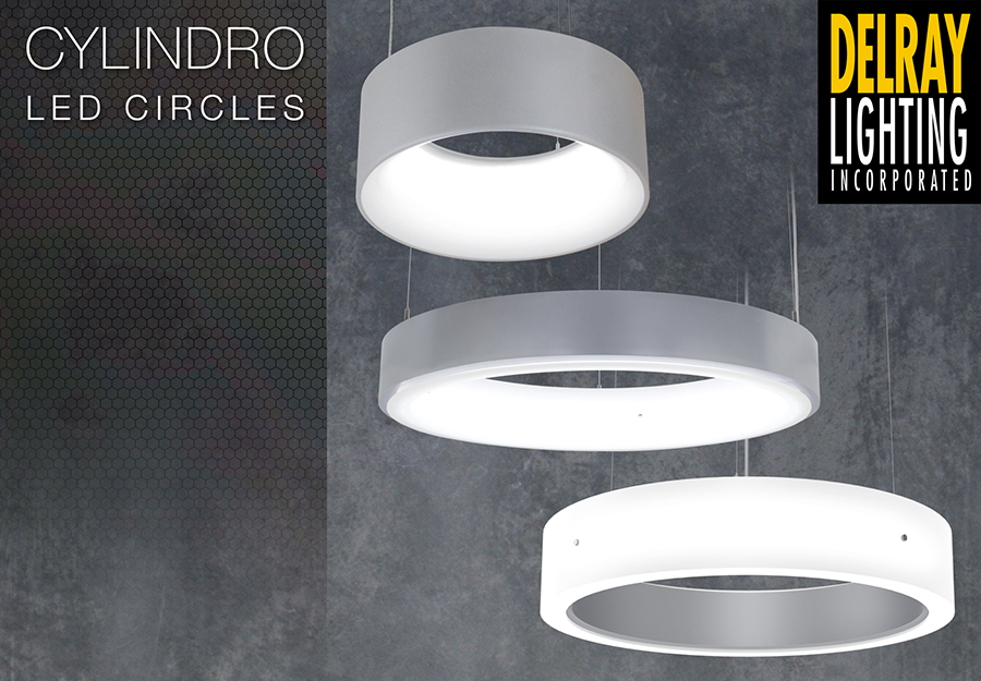 Cylindro Circular LED Fixtures | Architect Magazine