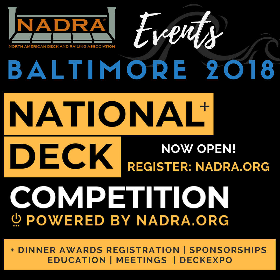 NADRA Announces 2018 National Deck Competition | JLC Online