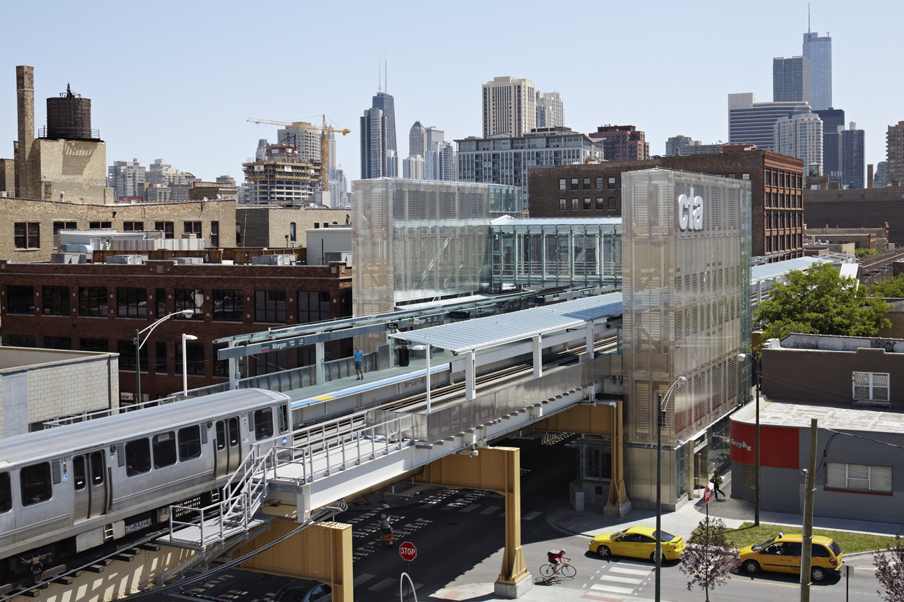 CTA Morgan Station | Architect Magazine