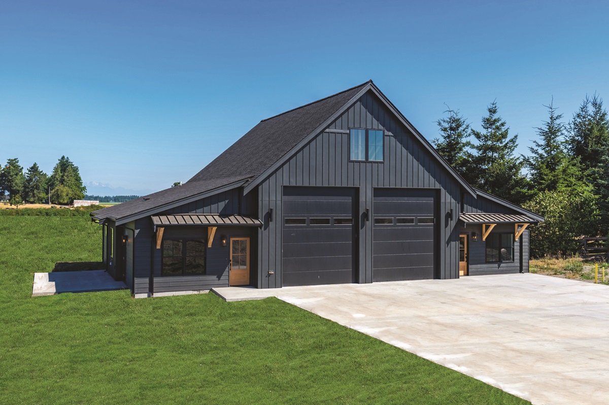 Barn-Style ADU Plan Provides Garage and Living Versatility | Builder ...