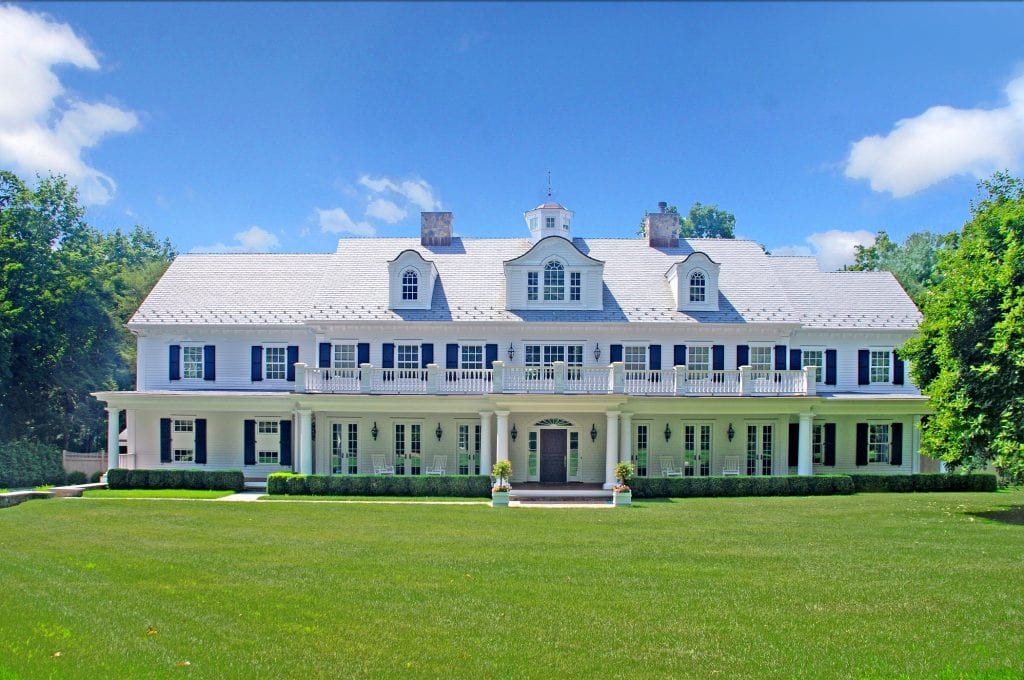 Classic Grand Colonial in Connecticut, by DeMotte Architects ...