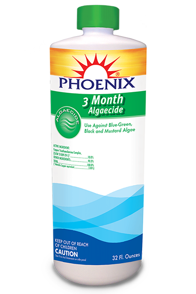 3 Month Algaecide- Use Against Blue-Green, Black/Mustard Algae| Pool ...