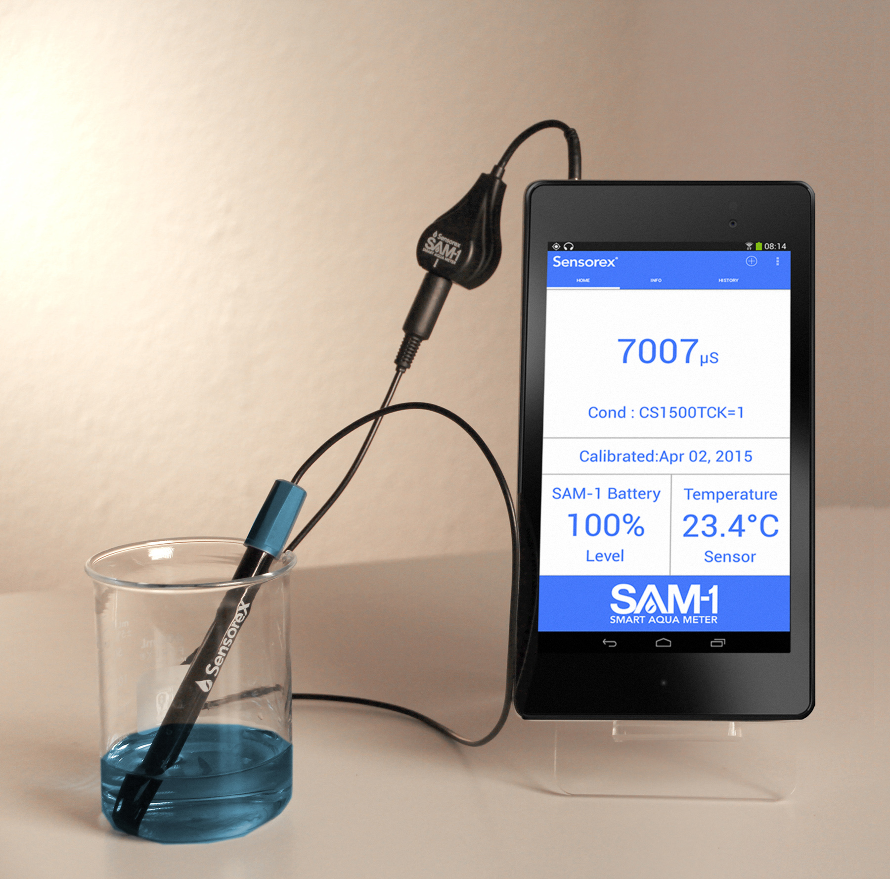 Sensorex unveils Android capable SAM-1 Aqua Meter| Pool & Spa News