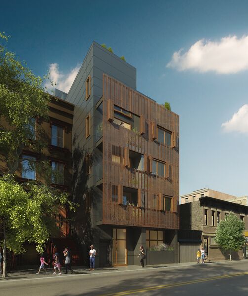 Brooklyn Mid-Rise Honors Neighborhood Brownstones With Modern Finishes ...