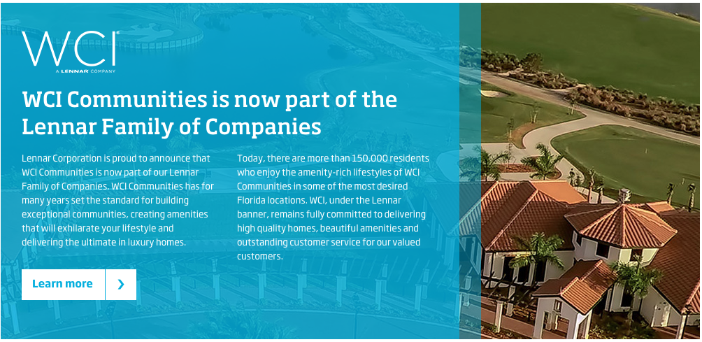 Lennar Completes Acquisition of WCI Communities | Builder Magazine