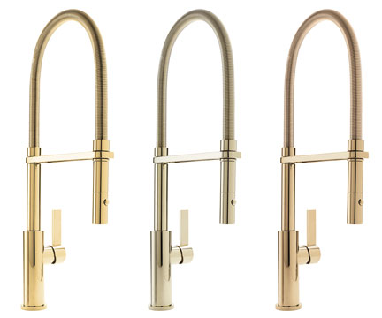 California Faucets Offers Six New Gold and Brass Finishes | Builder ...
