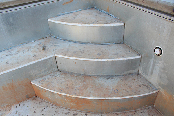 Custom Steps Available For New Construction Or Renovation| Pool & Spa News