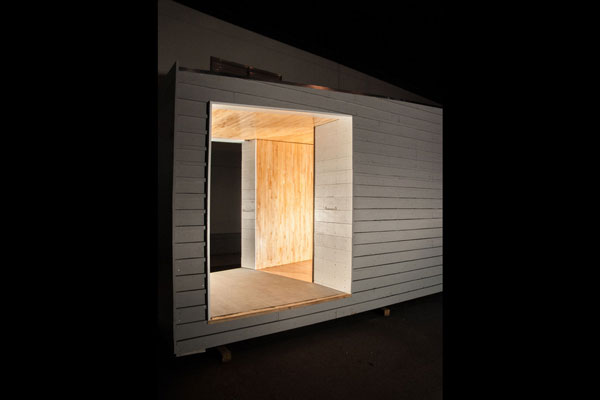 Prefab Pavilion Highlights Salvaged Materials | Builder Magazine