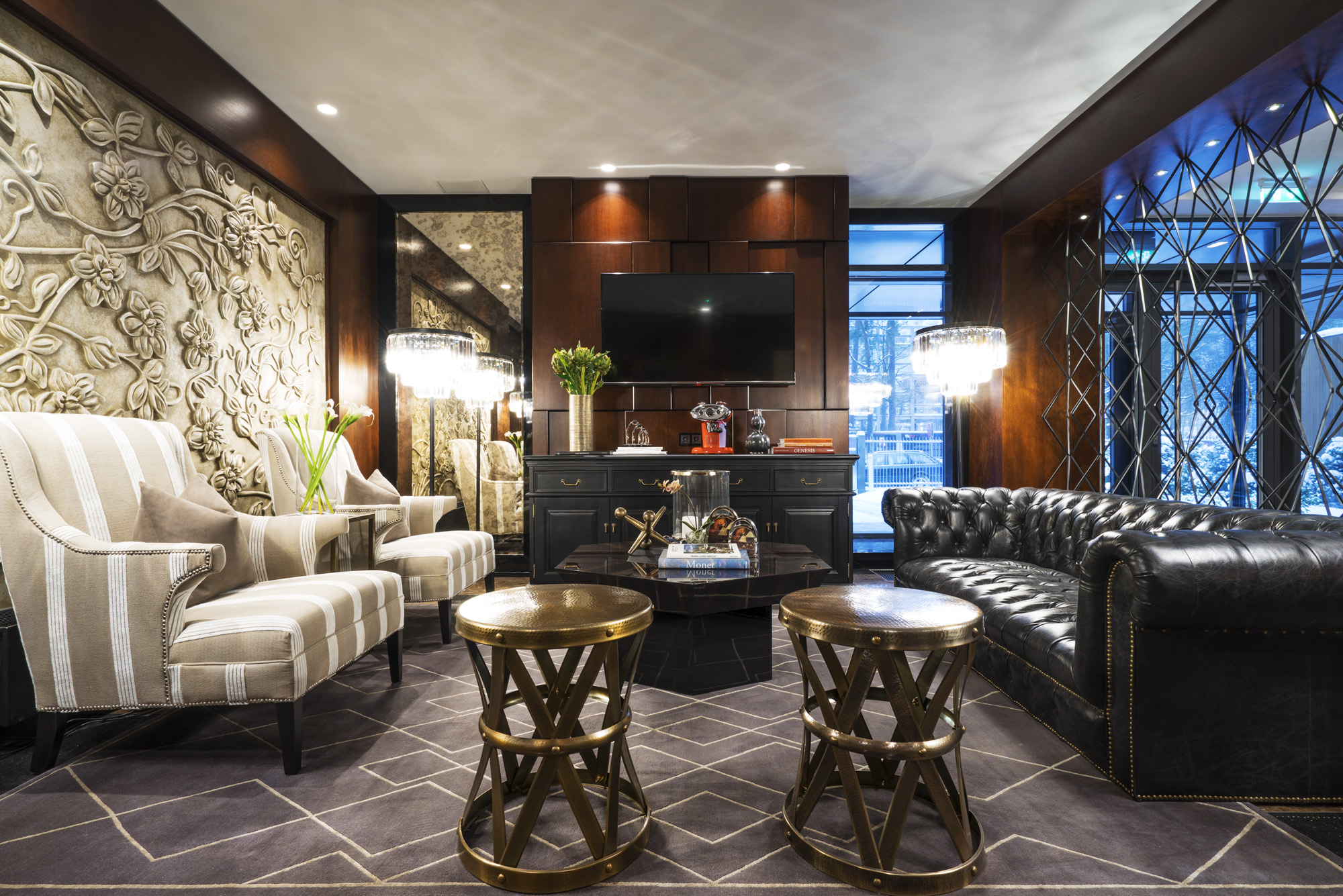 Park Residences public space interiors | Builder Magazine