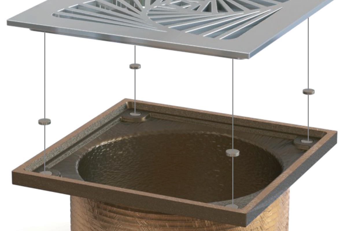 Watermark Designs' designer shower grid | Multifamily Executive Magazine