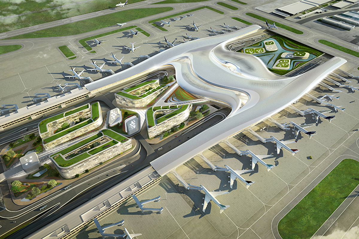 Taiwan Taoyuan International Airport Terminal 3 Proposal | Architect ...