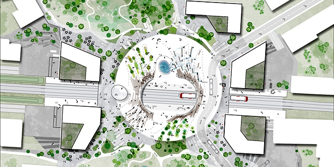 This Clever Train Station Doubles as a Part of the Landscape ...