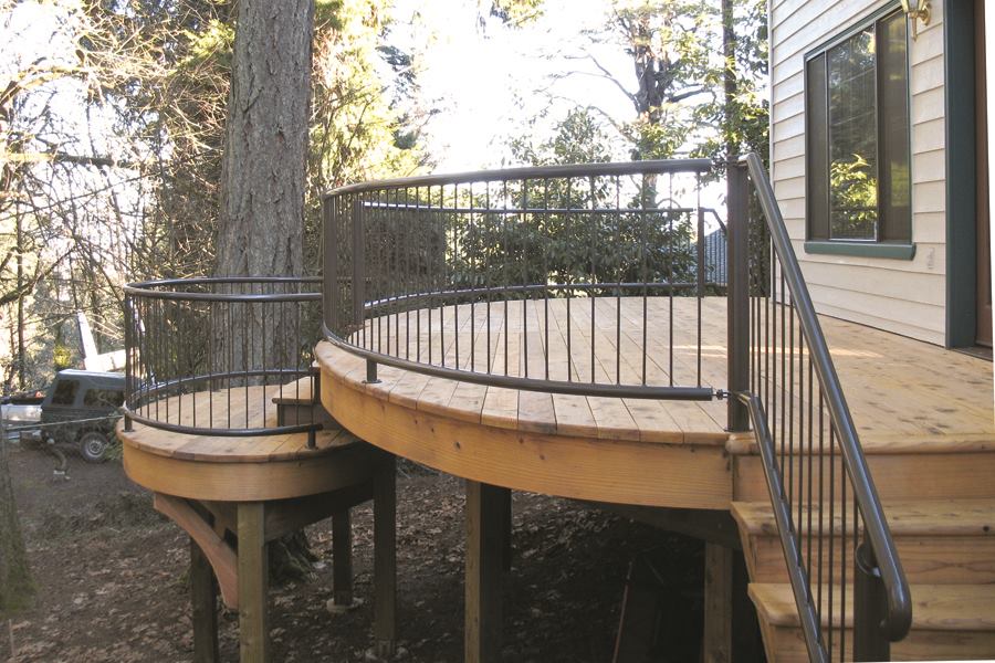 Building an Elliptical Deck | JLC Online
