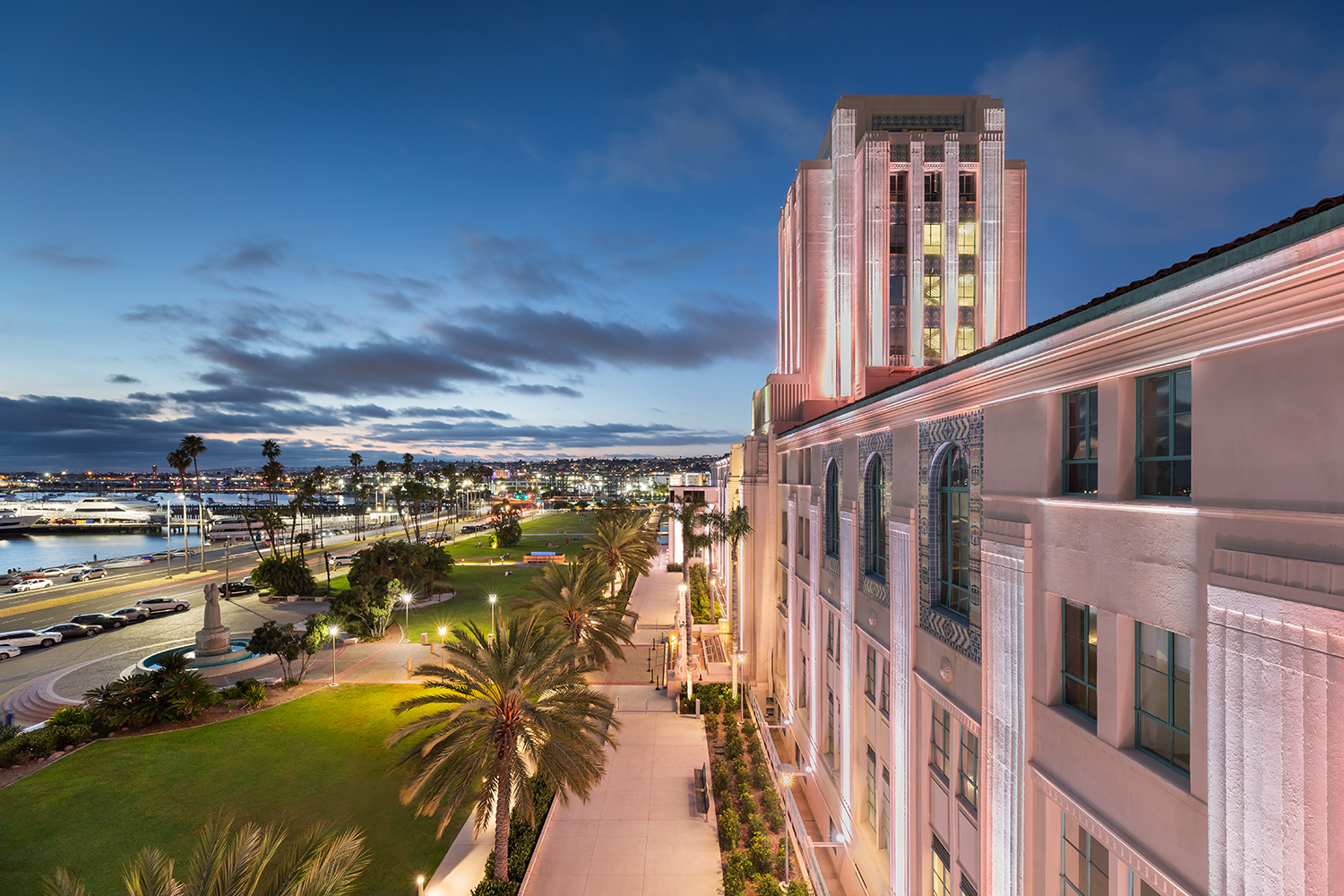 San Diego County Building San Diego County Administration Stock Photos