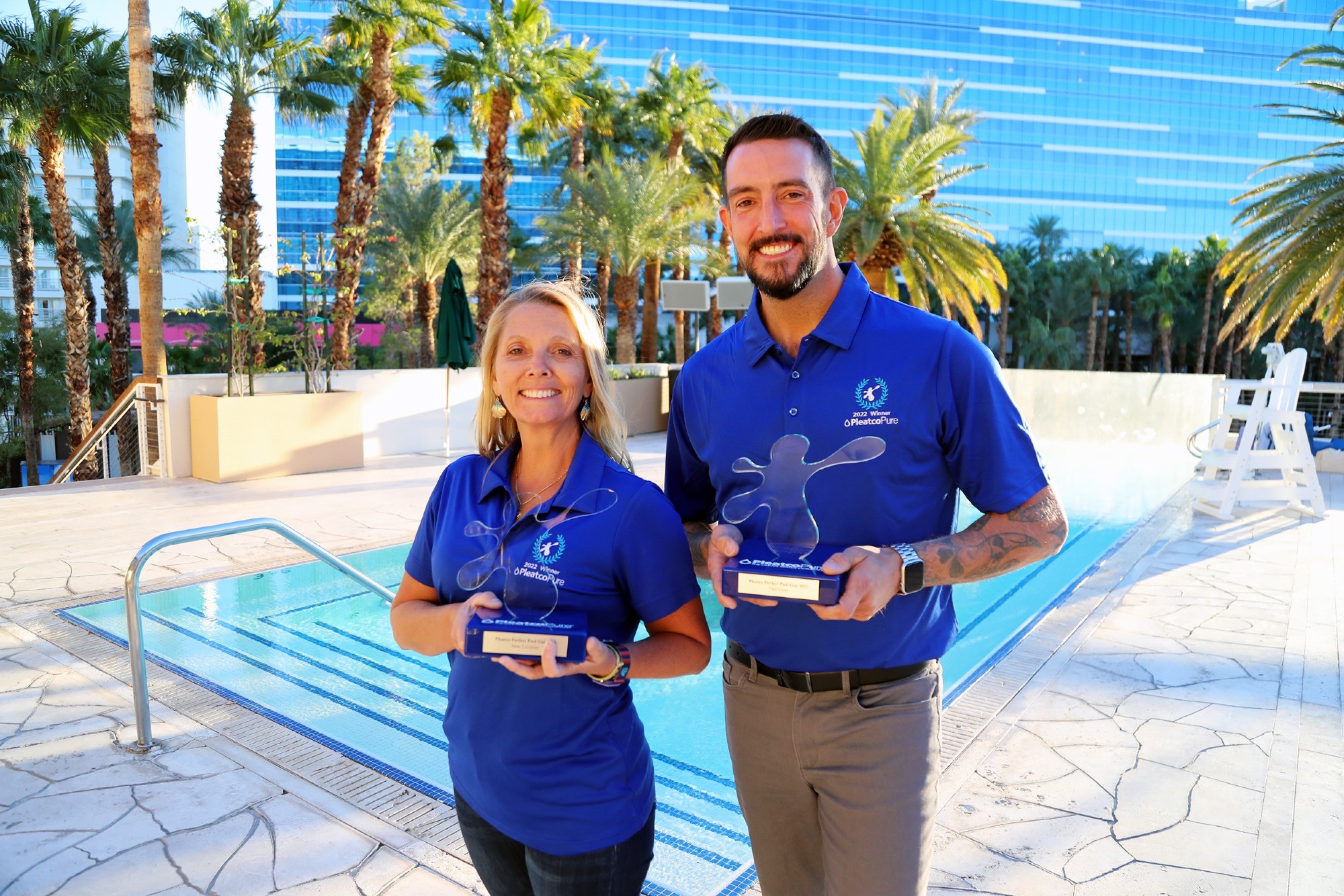 Meet the New Pleatco Perfect Pool Gal and Perfect Pool Guy| Pool & Spa News