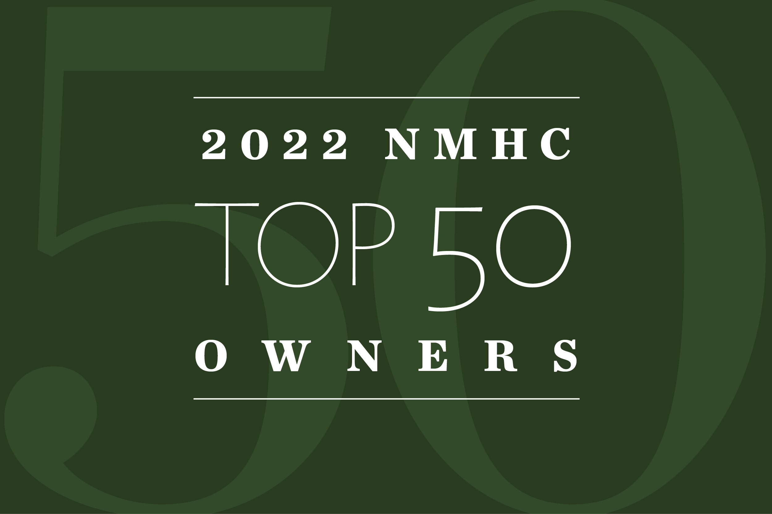 2022 NMHC Top 50 Owners | Multifamily Executive Magazine