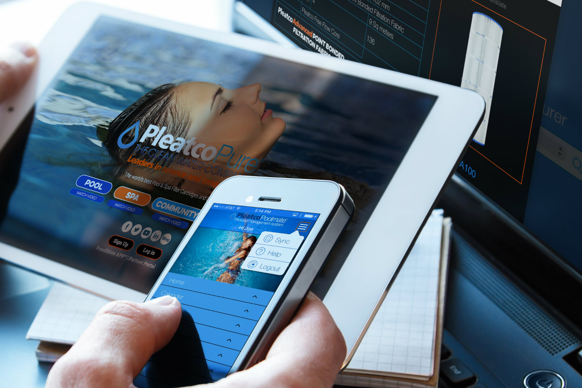 Pleatco Launches Free Mobile App, PoolMate| Pool & Spa News