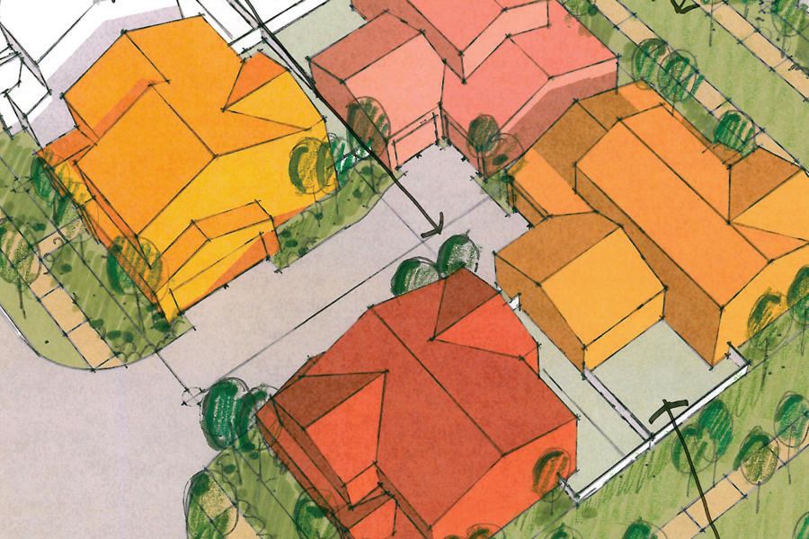 Tweaking House Plans to Fit Two or Three on a Plat | Builder Magazine