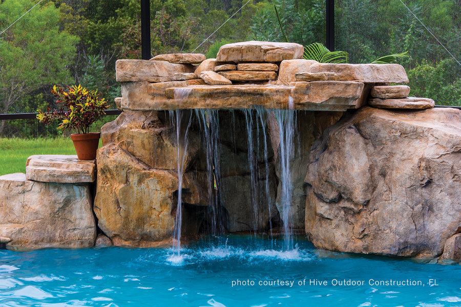 Grotto Waterfalls| Pool & Spa News