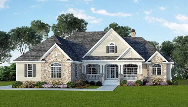 FourPlans: Country Curb Appeal from Don Gardner | Builder Magazine