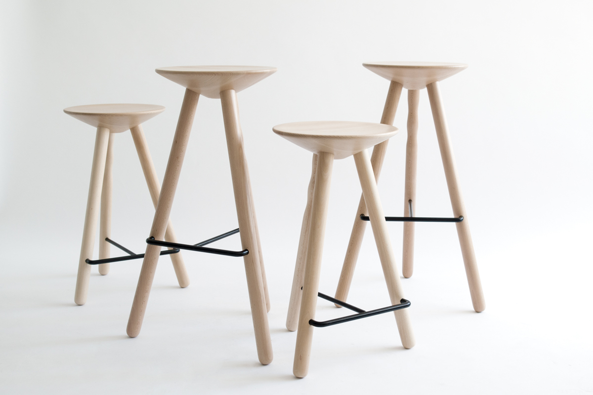 Six Sturdy Wooden Stools for Hospitality | Architect Magazine