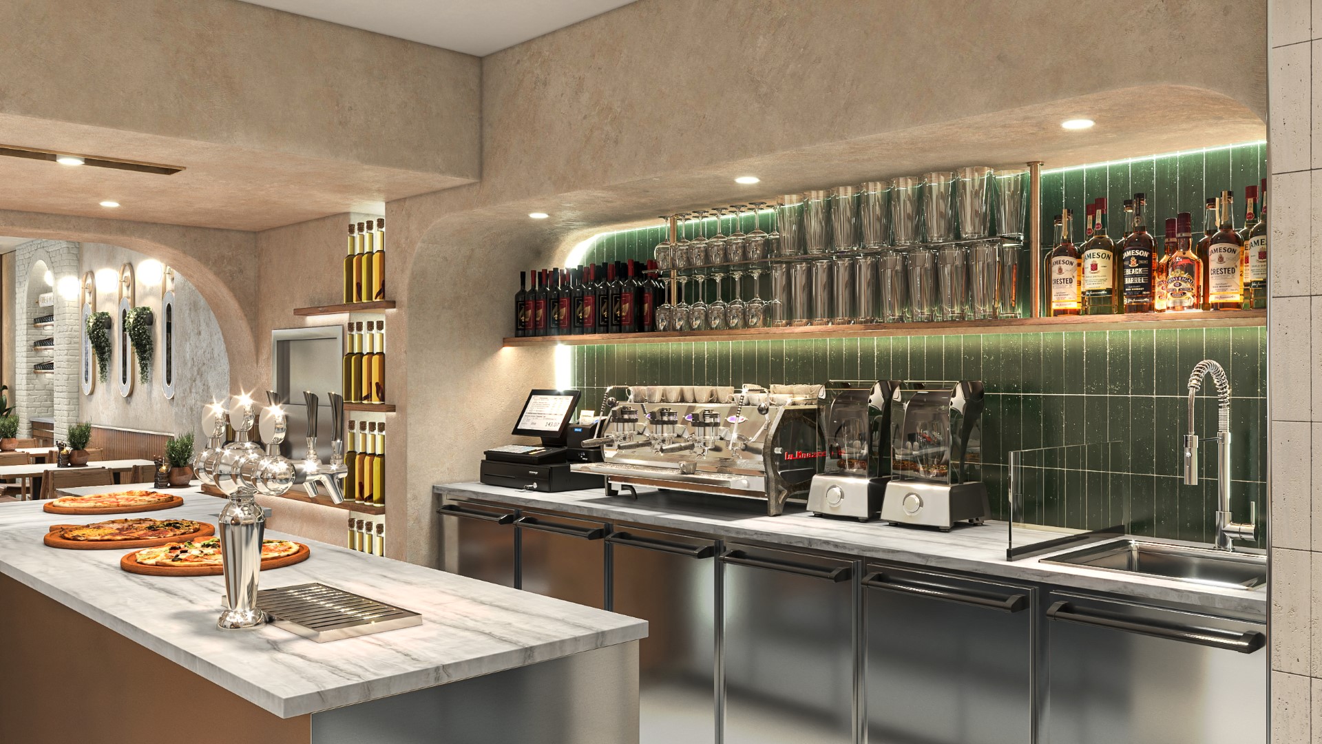 Oven & Dough Restaurant | Architect Magazine