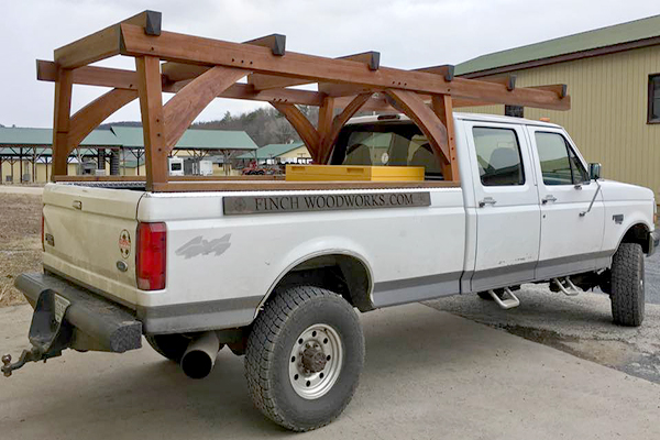Timber-Frame Truck Rack | JLC Online