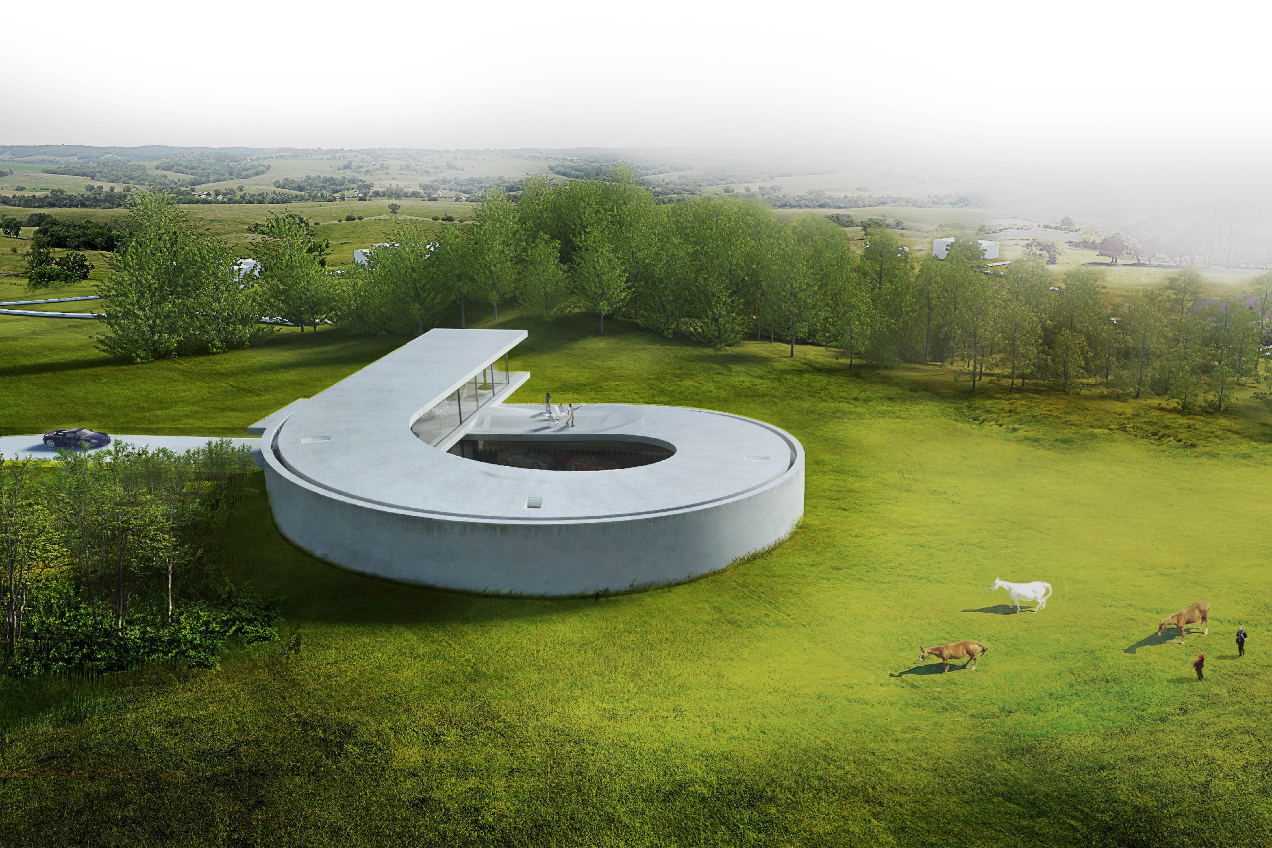 A Danish Villa Designed for a Car Collector | Builder Magazine