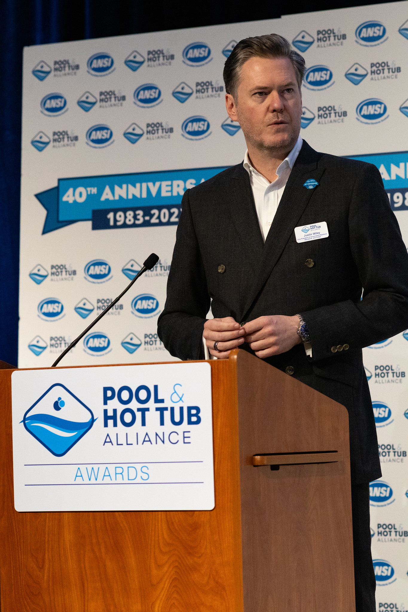 Justin Wiley Honored with 2024 Aquatics International Power Award ...