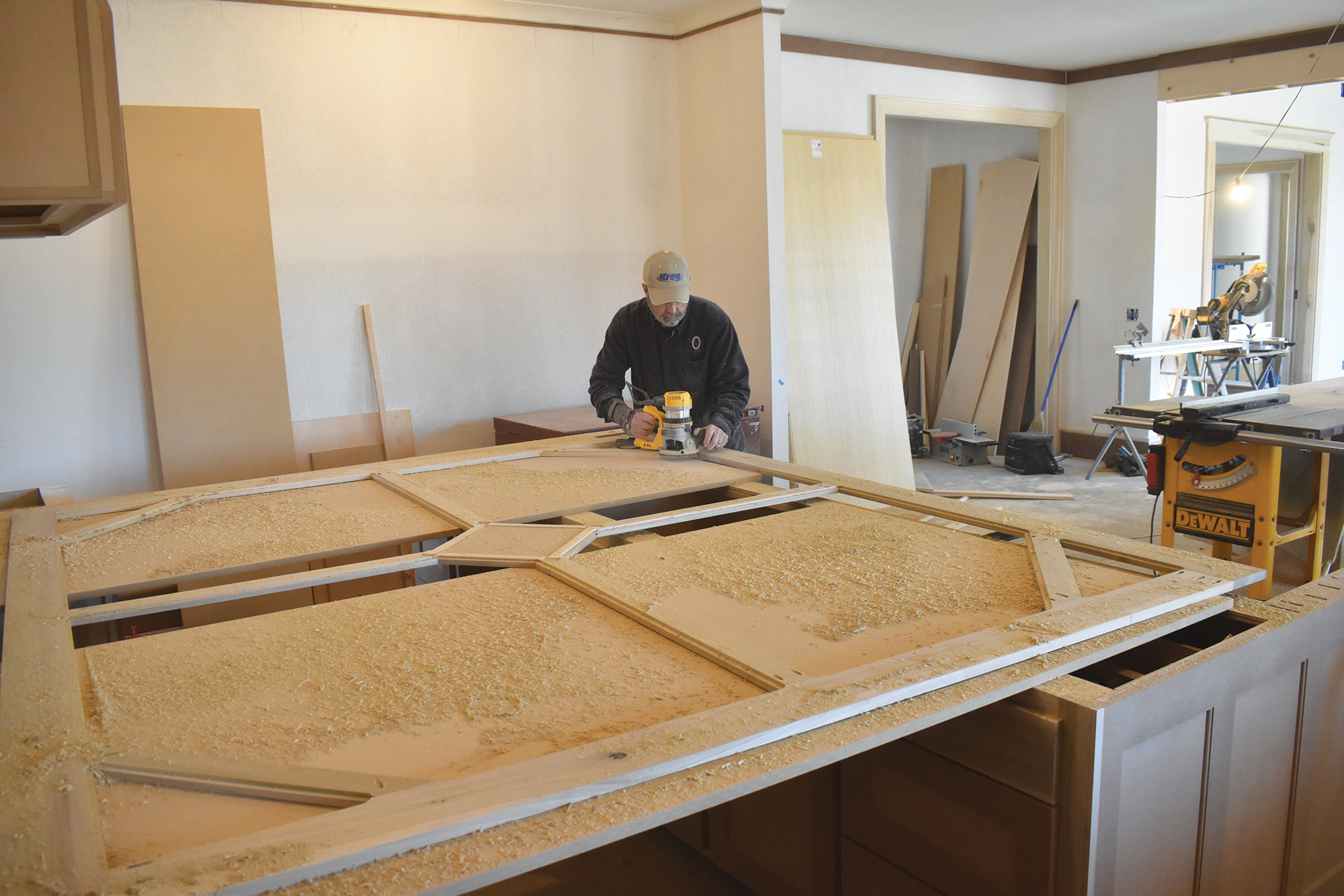 Prefabricating a Frame-and-Panel Ceiling | JLC Online