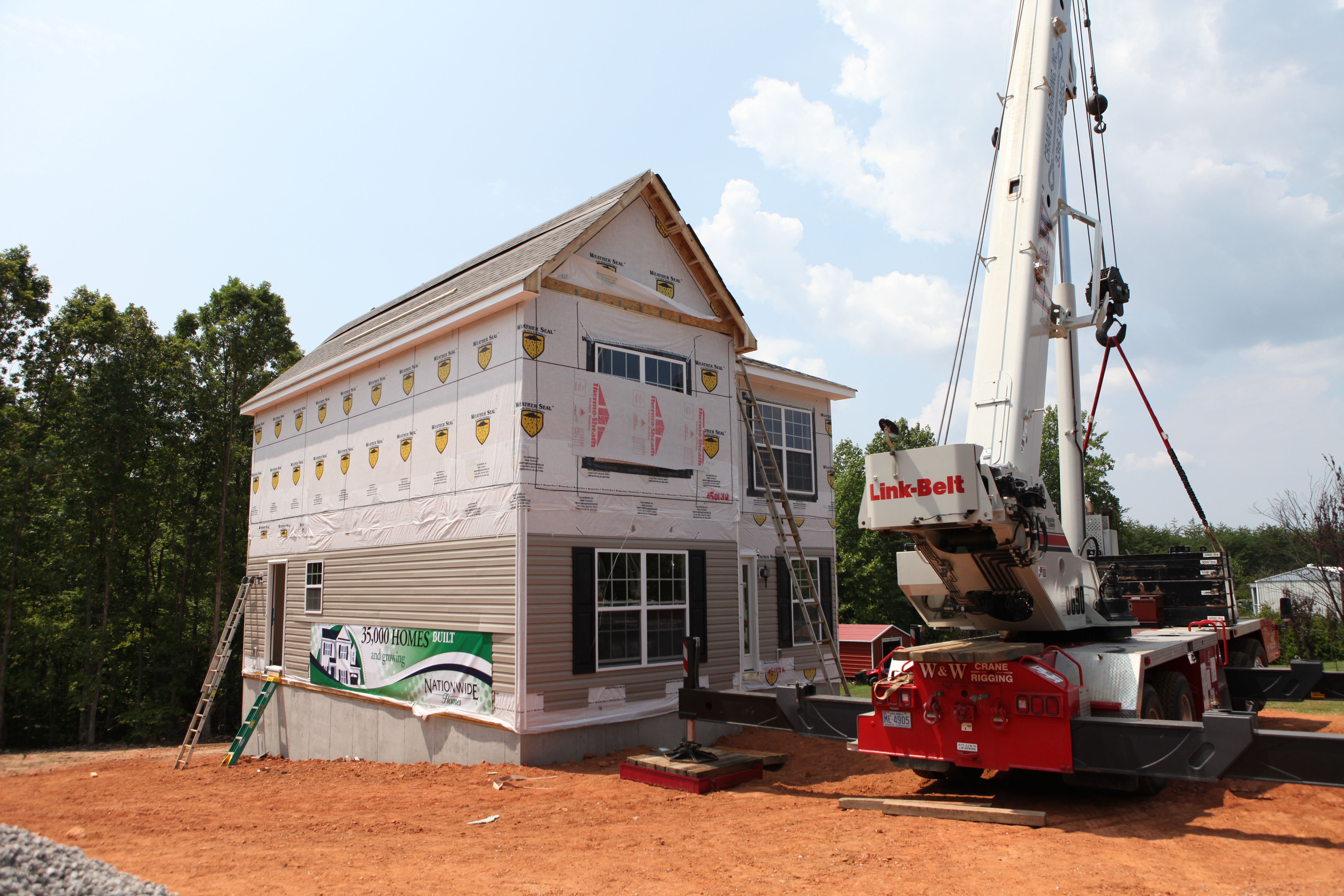Nationwide Homes Modular Tradition Building A New House – Looking