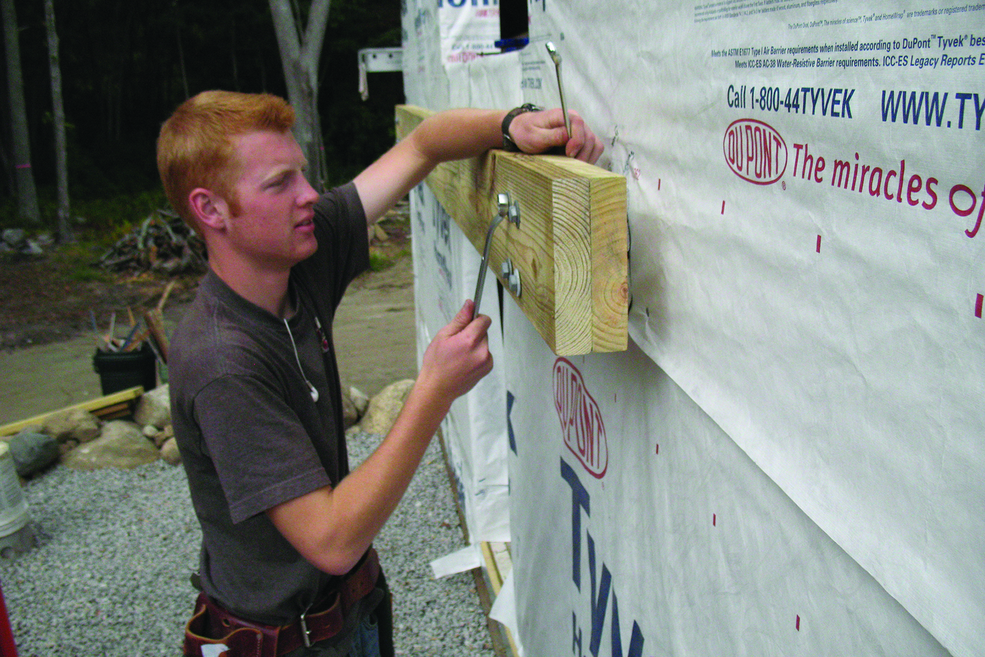 Installing Deck Ledgers Over Exterior Insulation Professional Deck