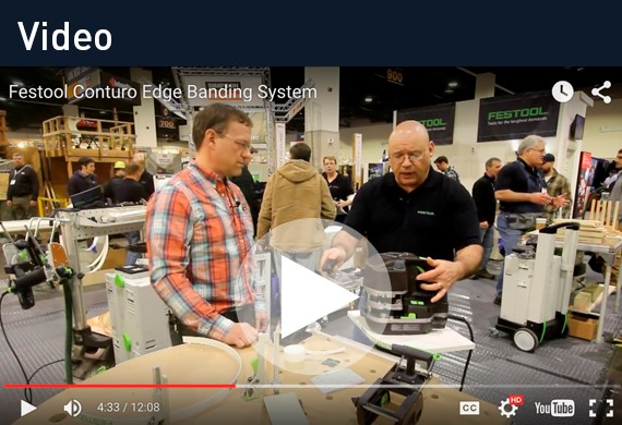 Festool Conturo Edge Bander Review at JLC Live! | JLC Online