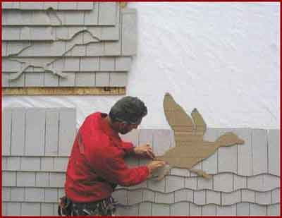 Decorative Cedar Shingle Designs | Shelly Lighting