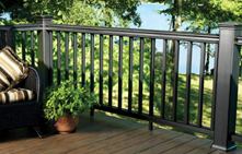 Classic Black Composite Railing System | Builder Magazine