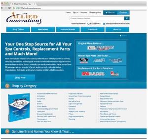Allied Innovations Redesigns Online Store| Pool & Spa News