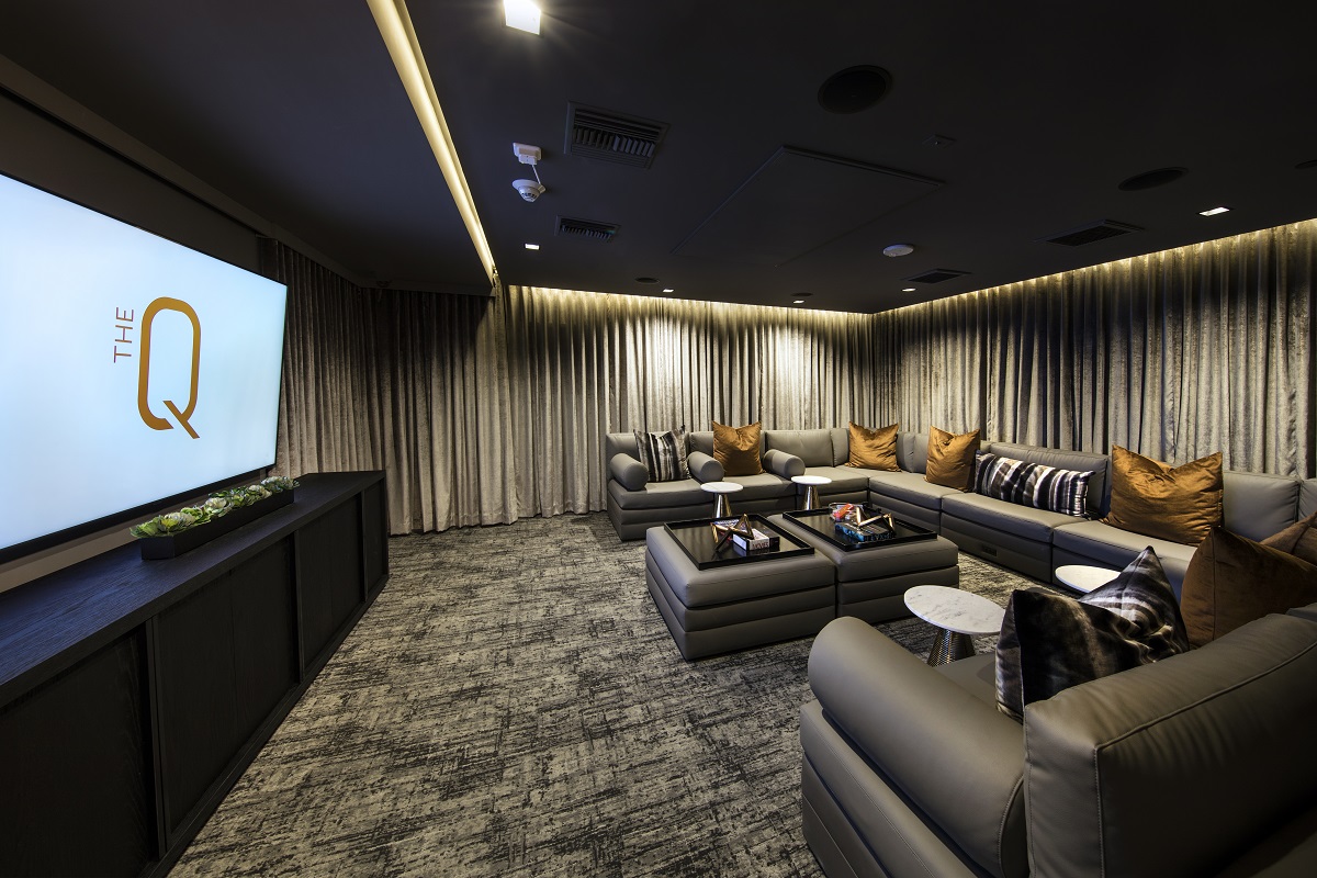 LA Mixed-Use Development Sets the Scene in Its Movie Screening Room | Multifamily Executive Magazine