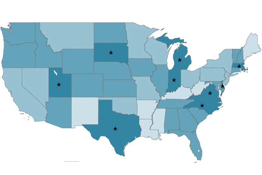 Map: Does Your State Support Innovation? | Architect Magazine