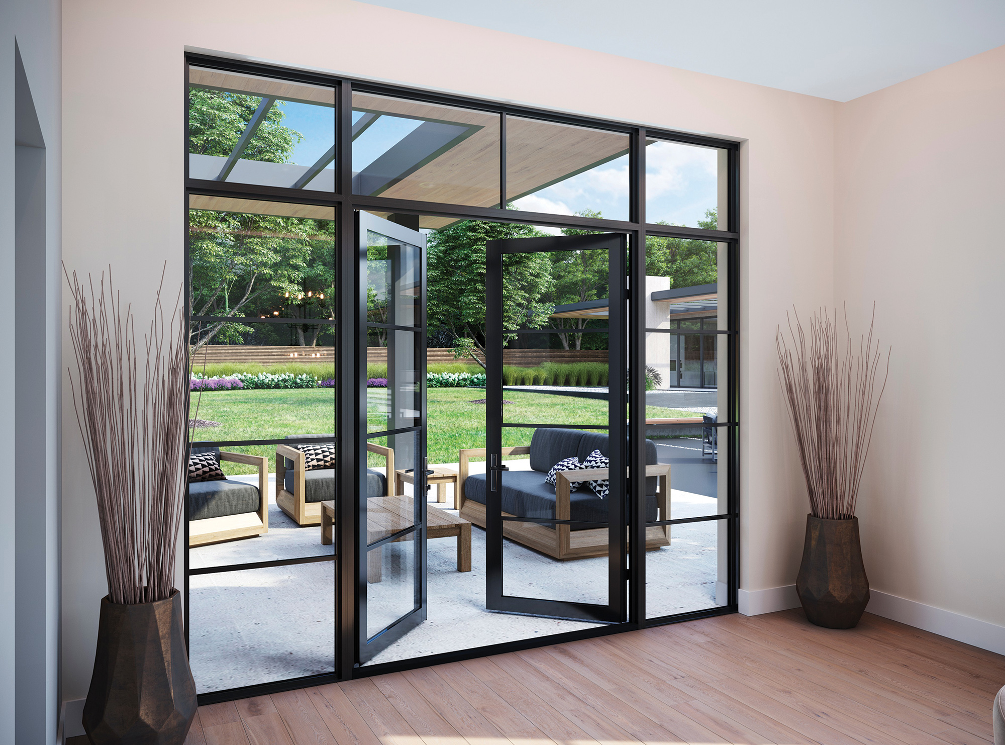 Full-View Hinged Patio Doors | JLC Online