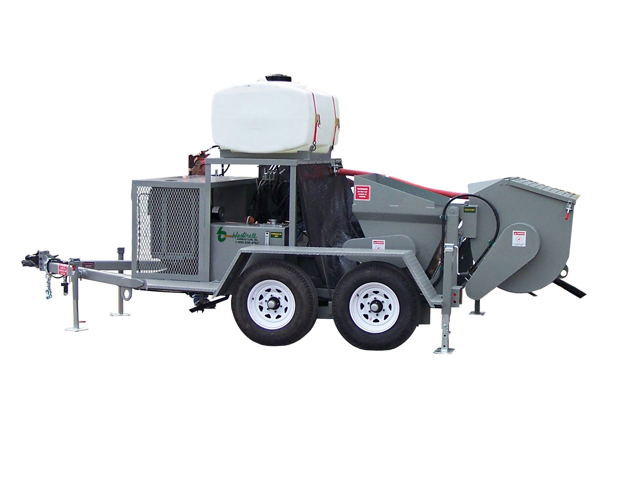 Mixer/Pump for Gypsum Flooring Projects | Concrete Construction ...