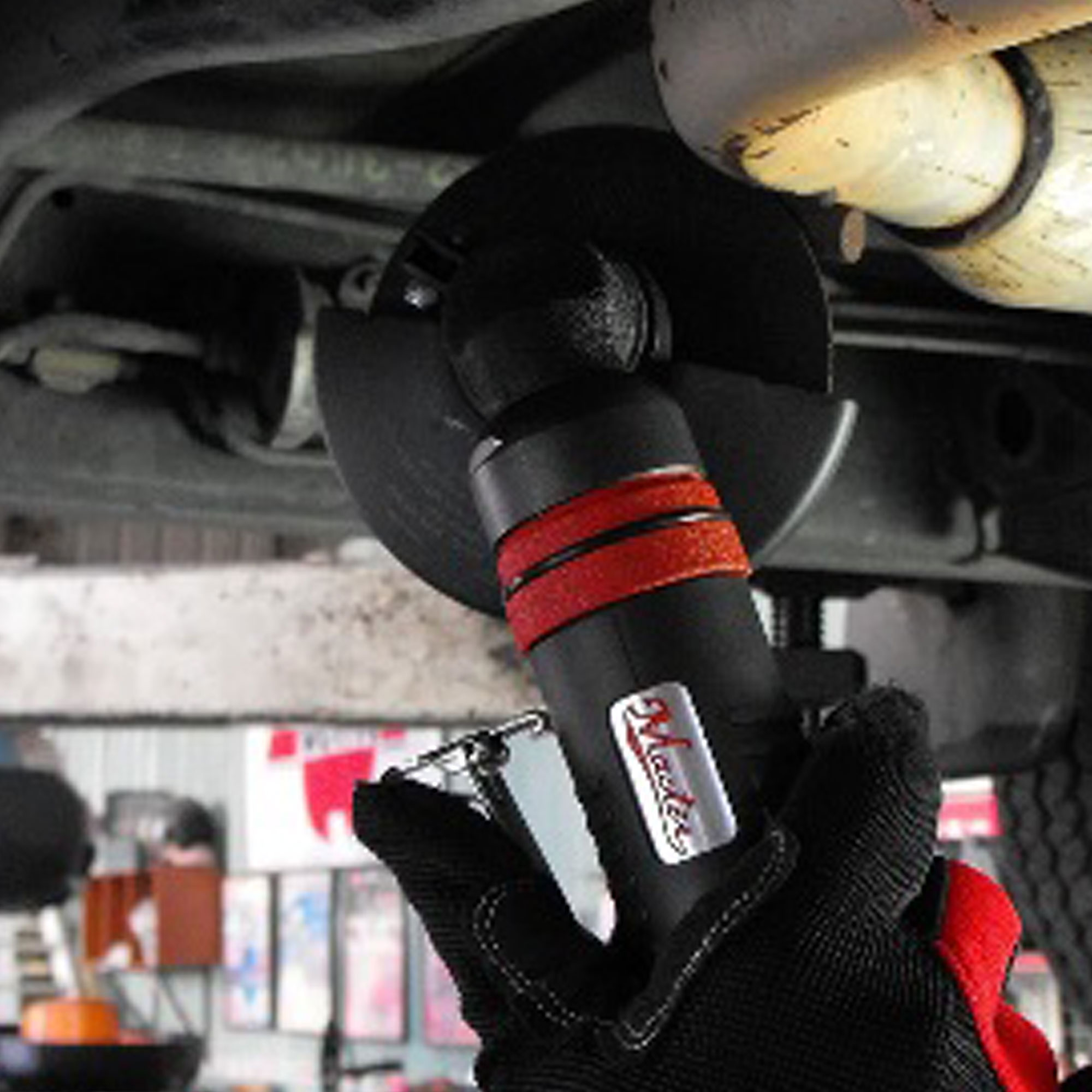 Industrial 4" Cut-off Tool With Noise Reduction Muffler Hose Kit ...