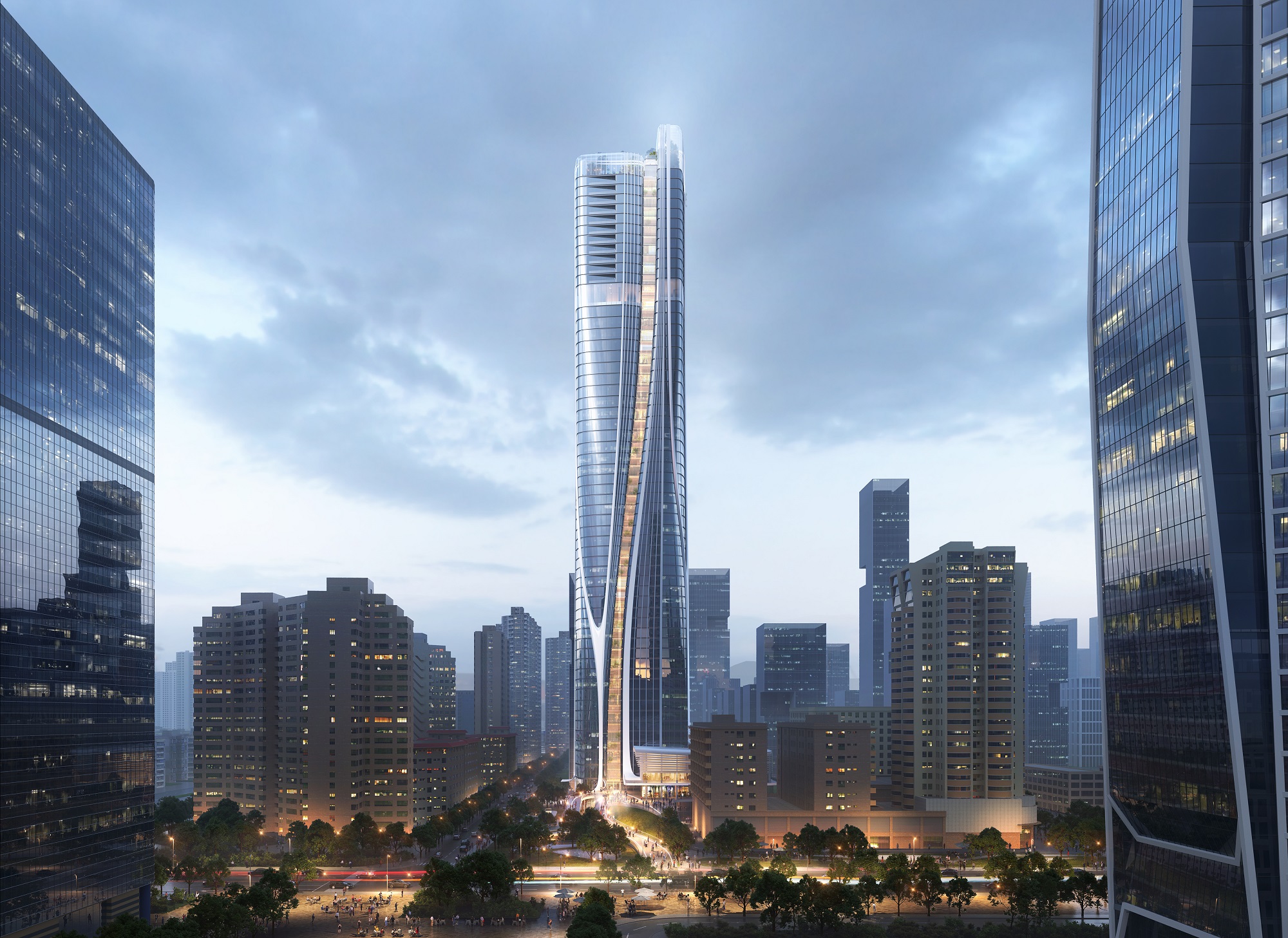 Aedas’s Urban Renewal of Shenzhen Bagualing Industrial Park, a vibrant ...