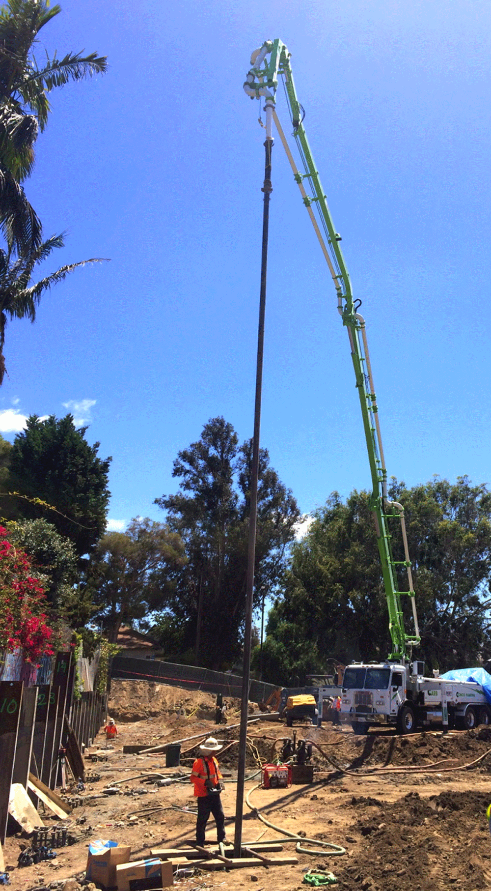 Tremie Concrete Placement