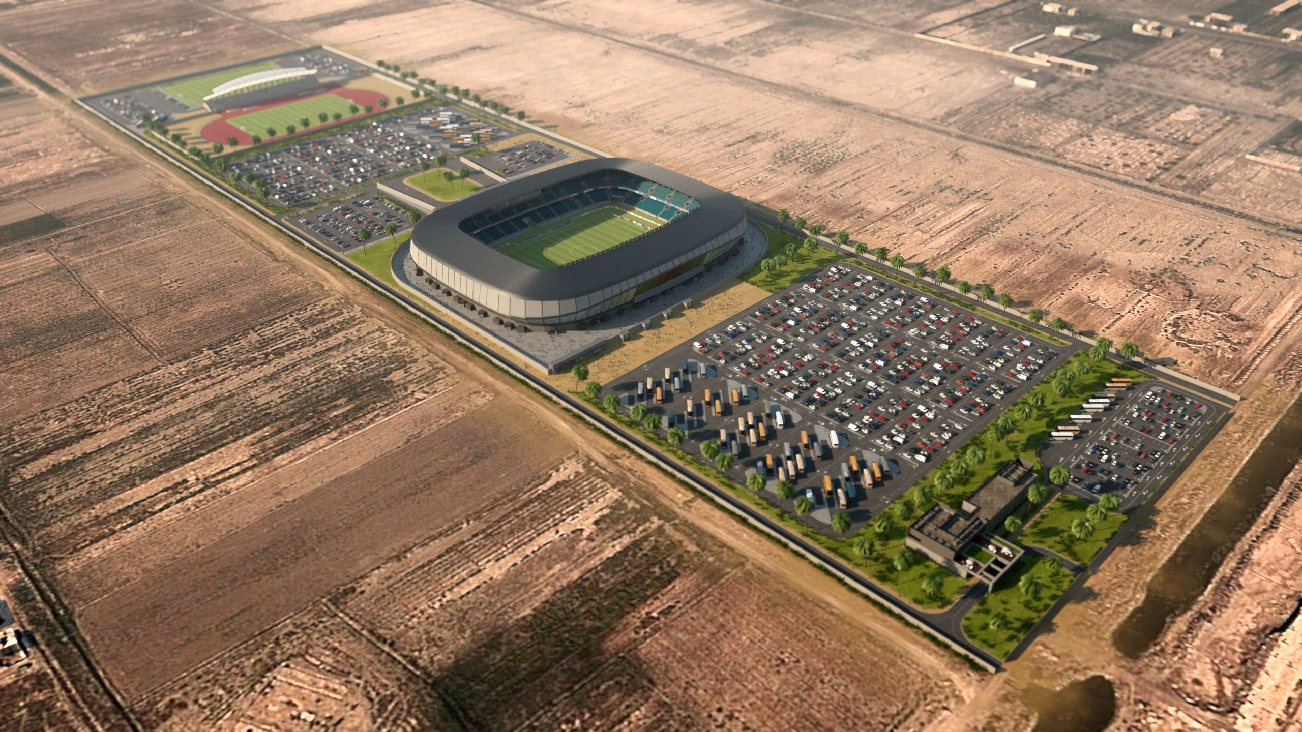 MODULAR STADIUM AL RUSSAFA IN BAGHDAD | Architect Magazine