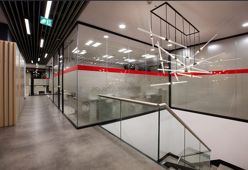 Sociable and Dynamic Office Design: Recordati | Builder Magazine